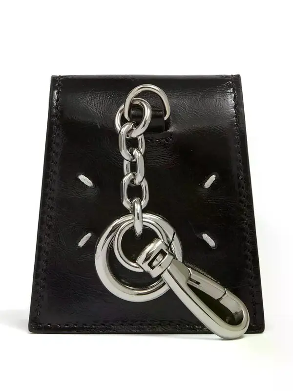 MAISON MARGIELA Leather Tea Bag Charm
