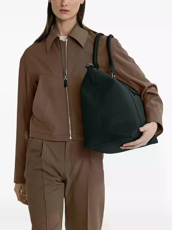 MAISON DE SABRE Large Leather Weekender Bag - Black