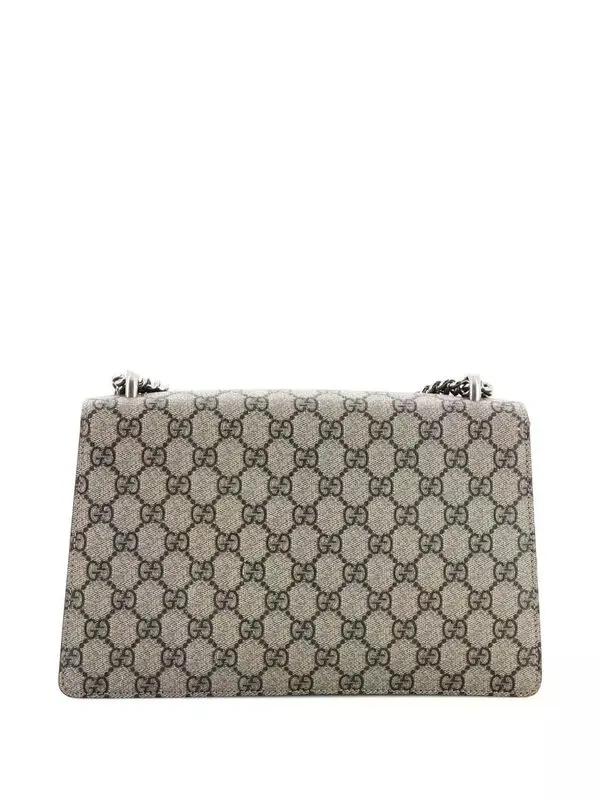 Gucci Dionysus Small Shoulder Bag Gg Coated Canvas - Brown