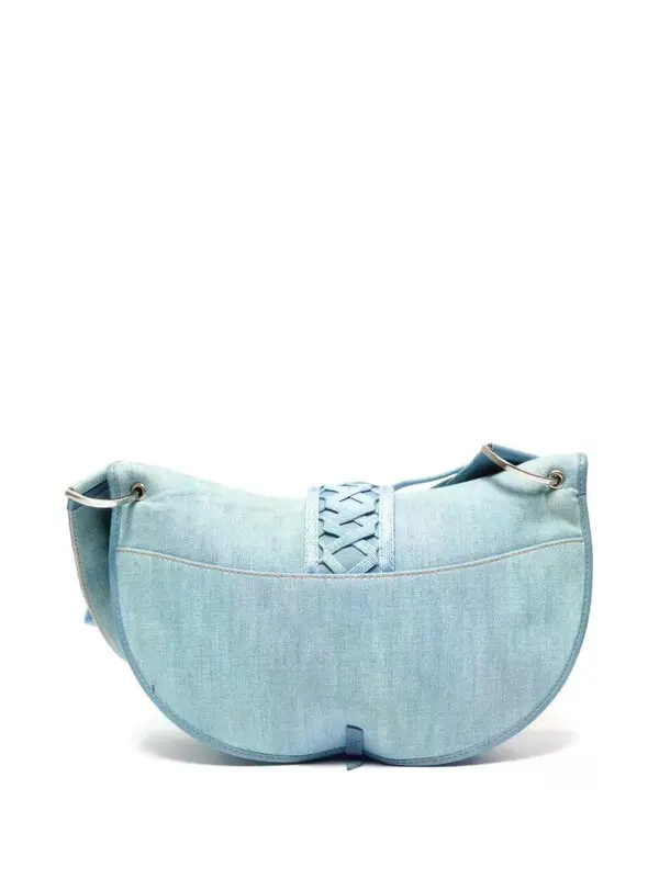 Dior 2002 Denim Shoulder Bag - Blue
