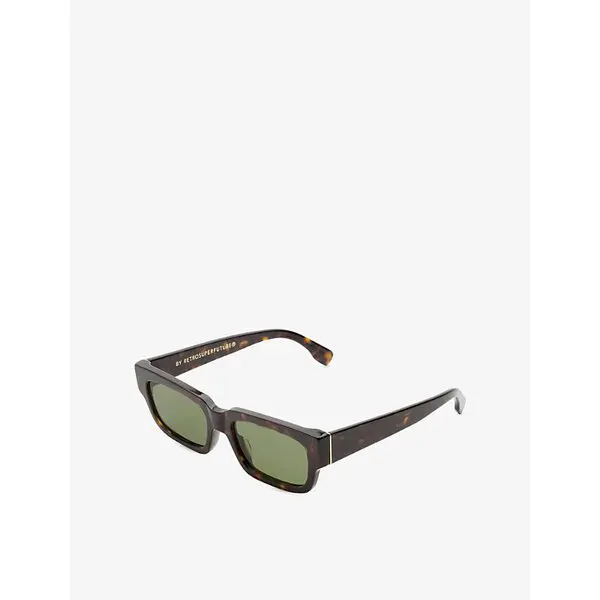 RETROSUPERFUTURE Roma 3627 Square-frame Tortoiseshell Sunglasses - Havana