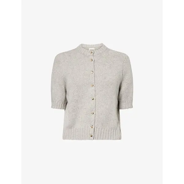 Khaite Nora Cardigan - Heather Grey