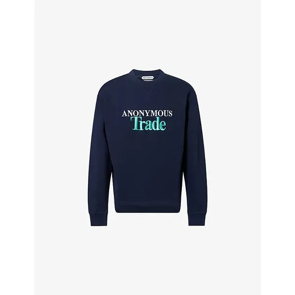 JW Anderson Embroidered Cotton Sweatshirt