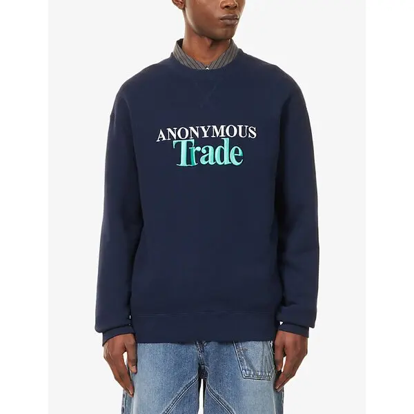 JW Anderson Embroidered Cotton Sweatshirt