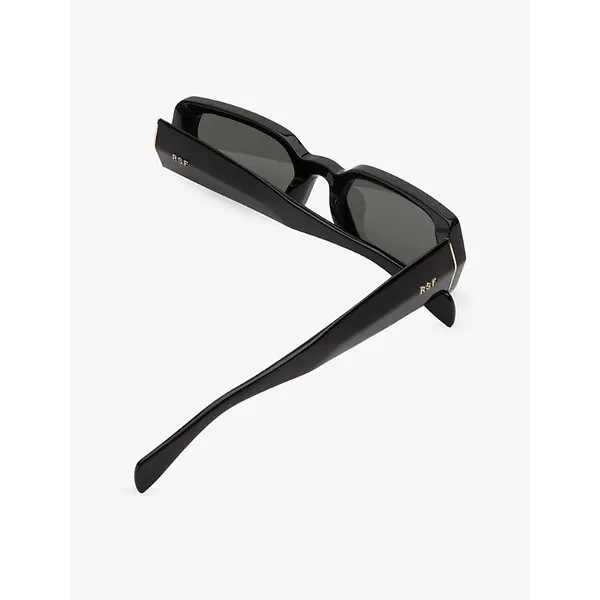 RETROSUPERFUTURE L'altro Rectangular Sunglasses - Black