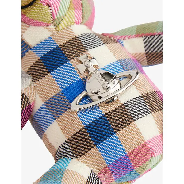 VIVIENNE WESTWOOD Teddy Bear Wool Keyring - Multi