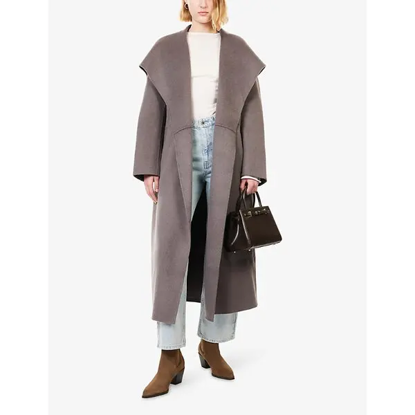 Dissh Marle Belted Wool-blend Coat