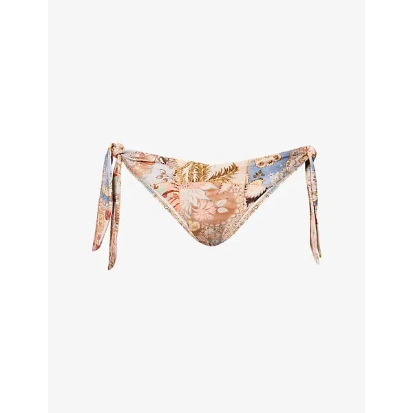 Zimmermann Daylight Printed Bikini Bottom - Patch Multi