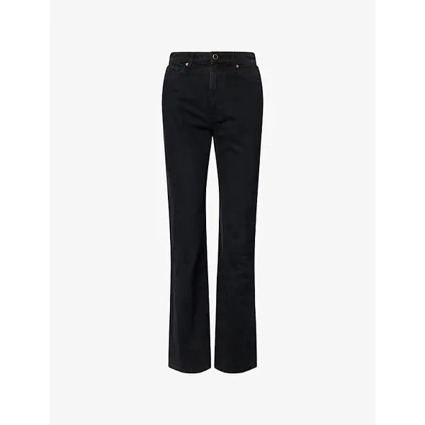 Khaite Danielle Straight-leg Denim Jeans