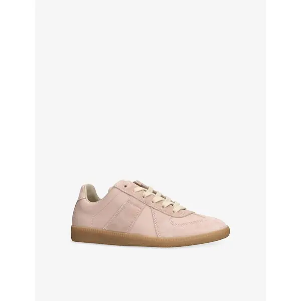 MAISON MARGIELA Replica Leather Trainers - Pink
