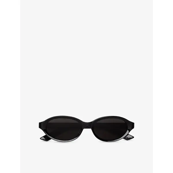 RETROSUPERFUTURE Parola Oval-frame Sunglasses - Black