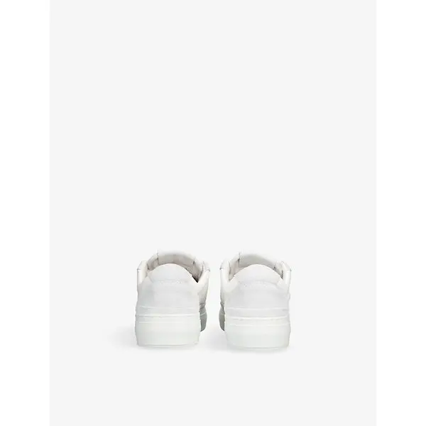 NUMERIS Athena Leather Trainers - Grey/light