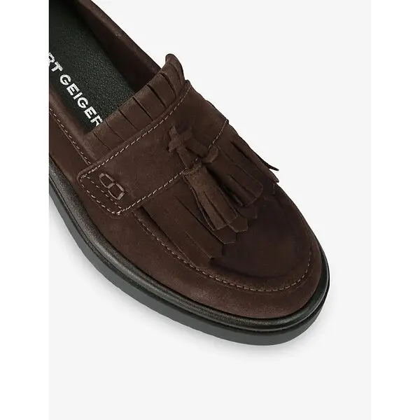 Kurt Geiger Mylo Suede Loafers