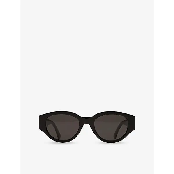 RETROSUPERFUTURE Drew Mama Oval Sunglasses - Black