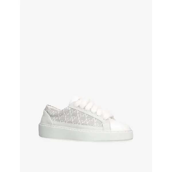 NUMERIS Signet Canvas Trainers
