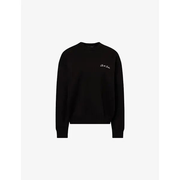 RU & ROCKA Logo-embroidered Knitted Jumper
