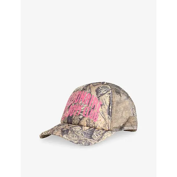 BILLIONAIRE BOYS CLUB Diamonds & Dollars Tree Arch-logo Trucker Cap - Camo
