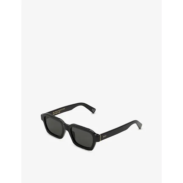 RETROSUPERFUTURE Caro Rectangular Sunglasses - Black