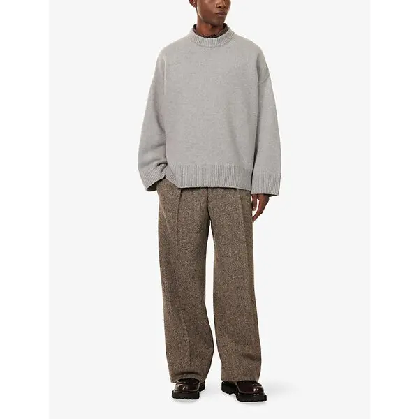 THE ELDER STATESMAN Pali Crewneck Cashmere Jumper