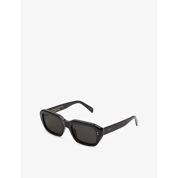 RETROSUPERFUTURE Miles Square-frame Sunglasses - Black