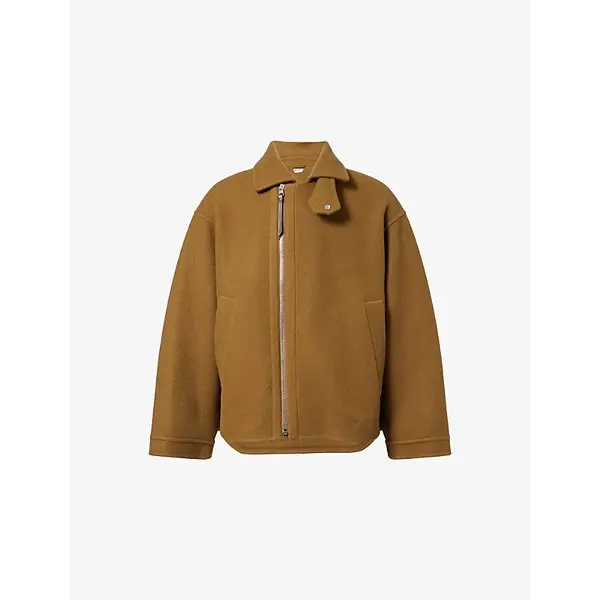 JW Anderson Fireman Double-faced Wool-cashmere Blend Jacket