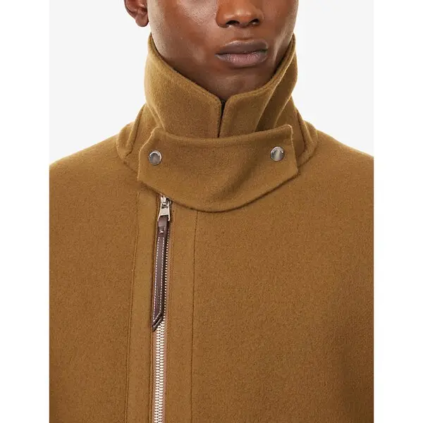 JW Anderson Fireman Double-faced Wool-cashmere Blend Jacket