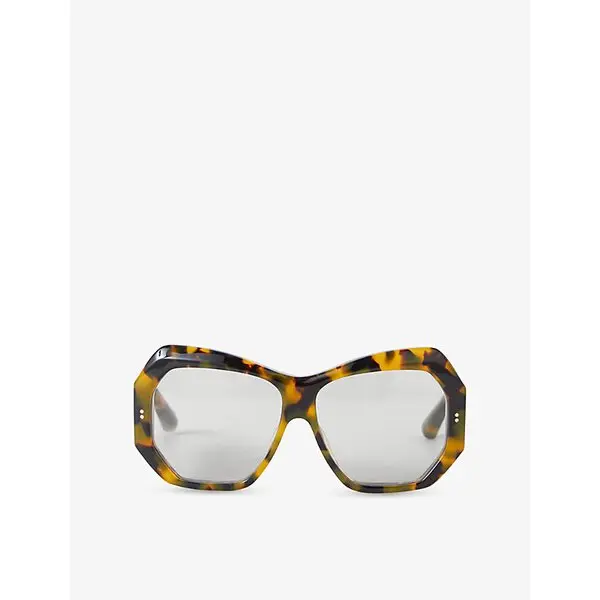JOSEPH Slime Butterfly-frame Sunglasses - Tortoise