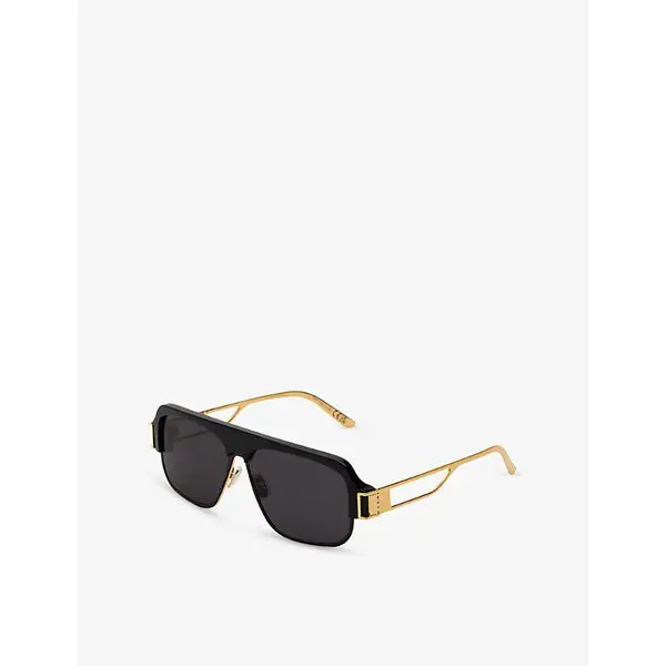 RETROSUPERFUTURE X Marni Burullus Oversized Sunglasses - Black