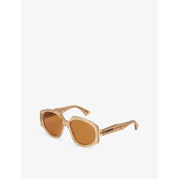 RETROSUPERFUTURE X Marni Arithiel Butterfly-frame Sunglasses - Brown