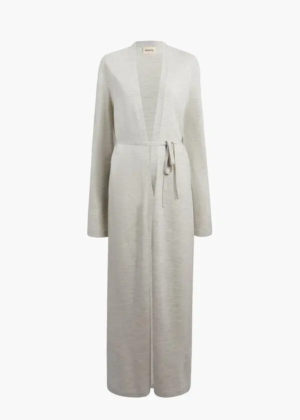 Khaite Alek Merino Wool Cardigan - Cloud