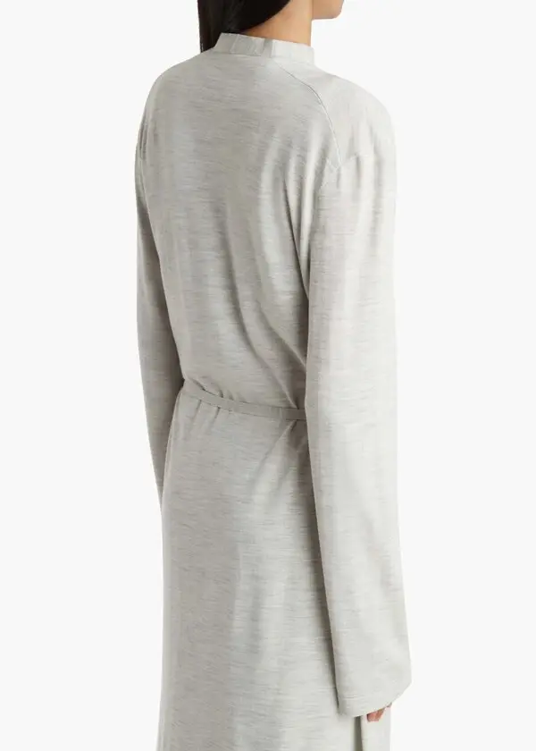Khaite Alek Merino Wool Cardigan - Cloud
