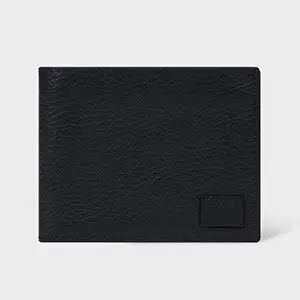 Paul Smith Grained Leather Compact Billfold Wallet - Black