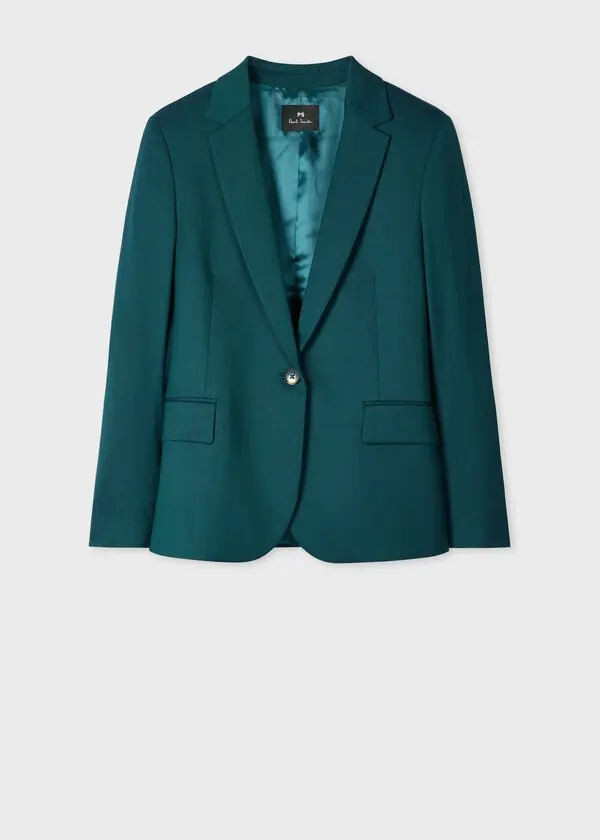 Paul Smith Slim-fit Wool-blend Blazer