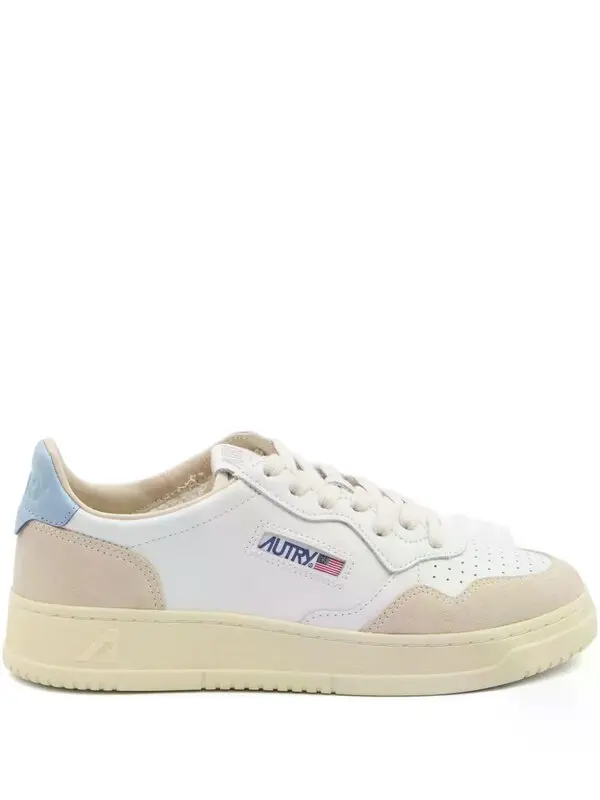 AUTRY Medalist Leather Sneakers - White