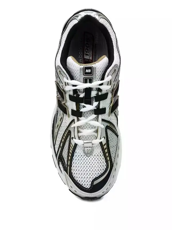 NEW BALANCE Logo-patch Sneakers - Grey