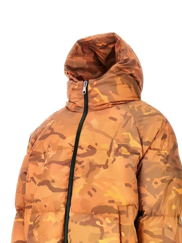 COLE BUXTON Camouflage-print Puffer Jacket