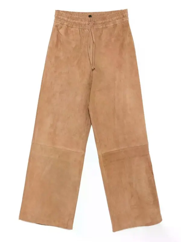 ARMA Blair Leather Trousers - Brown