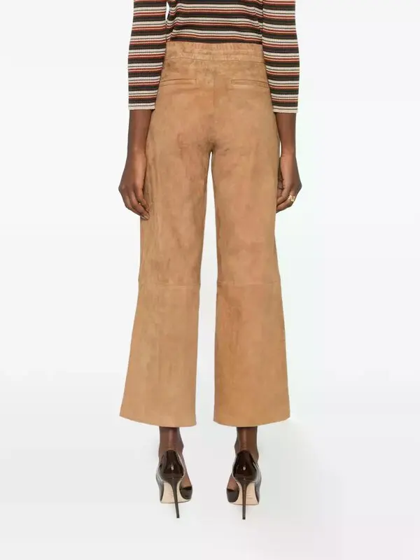 ARMA Blair Leather Trousers - Brown