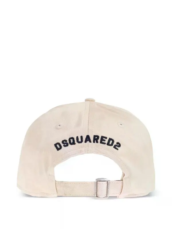 Dsquared2 Embroidered Baseball Cap - Neutrals