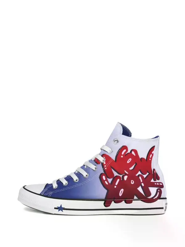 CONVERSE Chuck Taylor New York Graffiti Hi-top Sneakers - Blue
