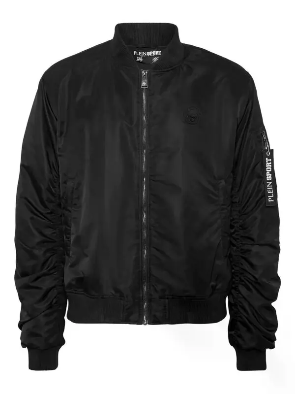PLEIN SPORT Logo-plaque Bomber Jacket
