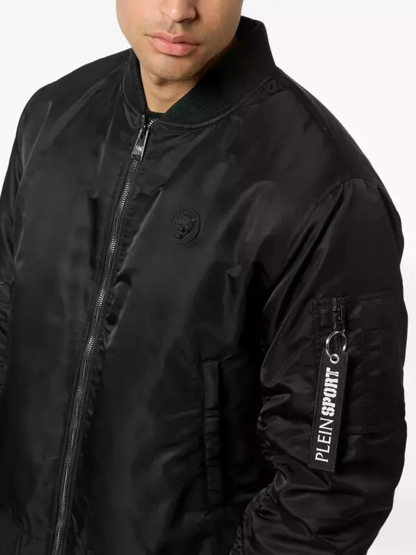 PLEIN SPORT Logo-plaque Bomber Jacket