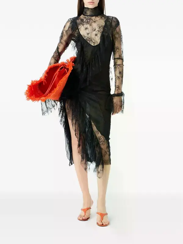 knee length dresses for ladies The Katherine Dress in White Chantilly Lace 0 / White Chantilly Lace