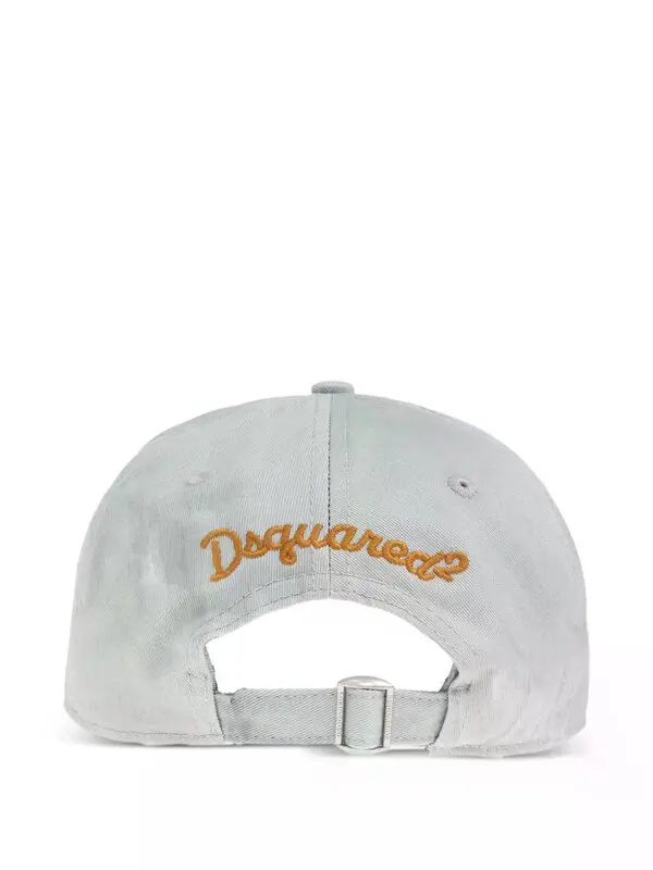Dsquared2 Embroidered Baseball Cap - Grey