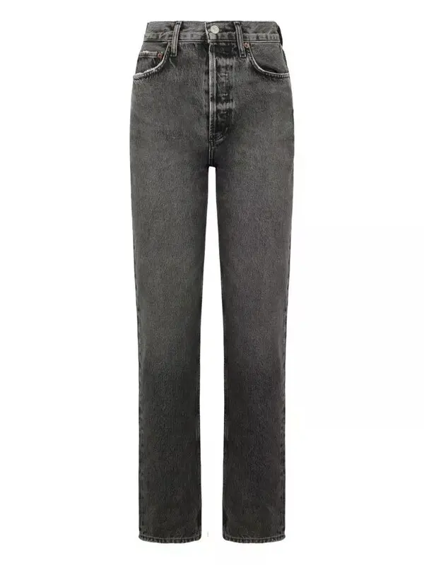 AGOLDE Distressed Straight Leg Jeans