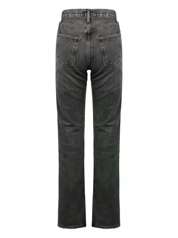 AGOLDE Distressed Straight Leg Jeans