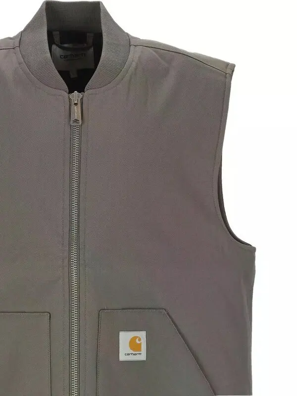 Carhartt Work In Progress Leroy Zip Gilet - Grey