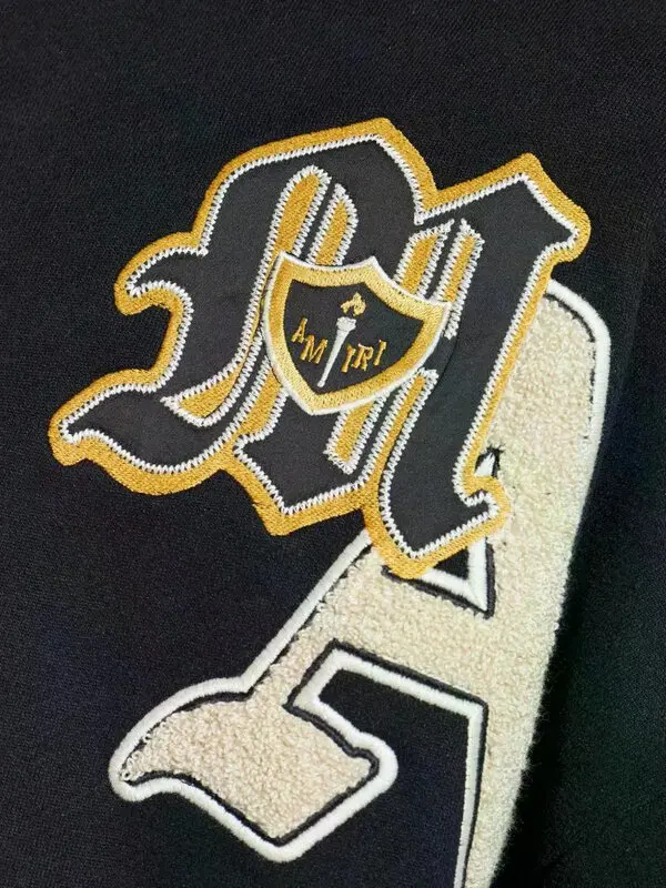 Amiri Logo-appliqué Full-zip Hoodie