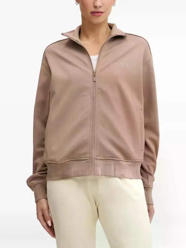 Guess Logo-detail Sweatshirt - Neutrals