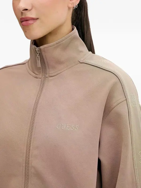 Guess Logo-detail Sweatshirt - Neutrals
